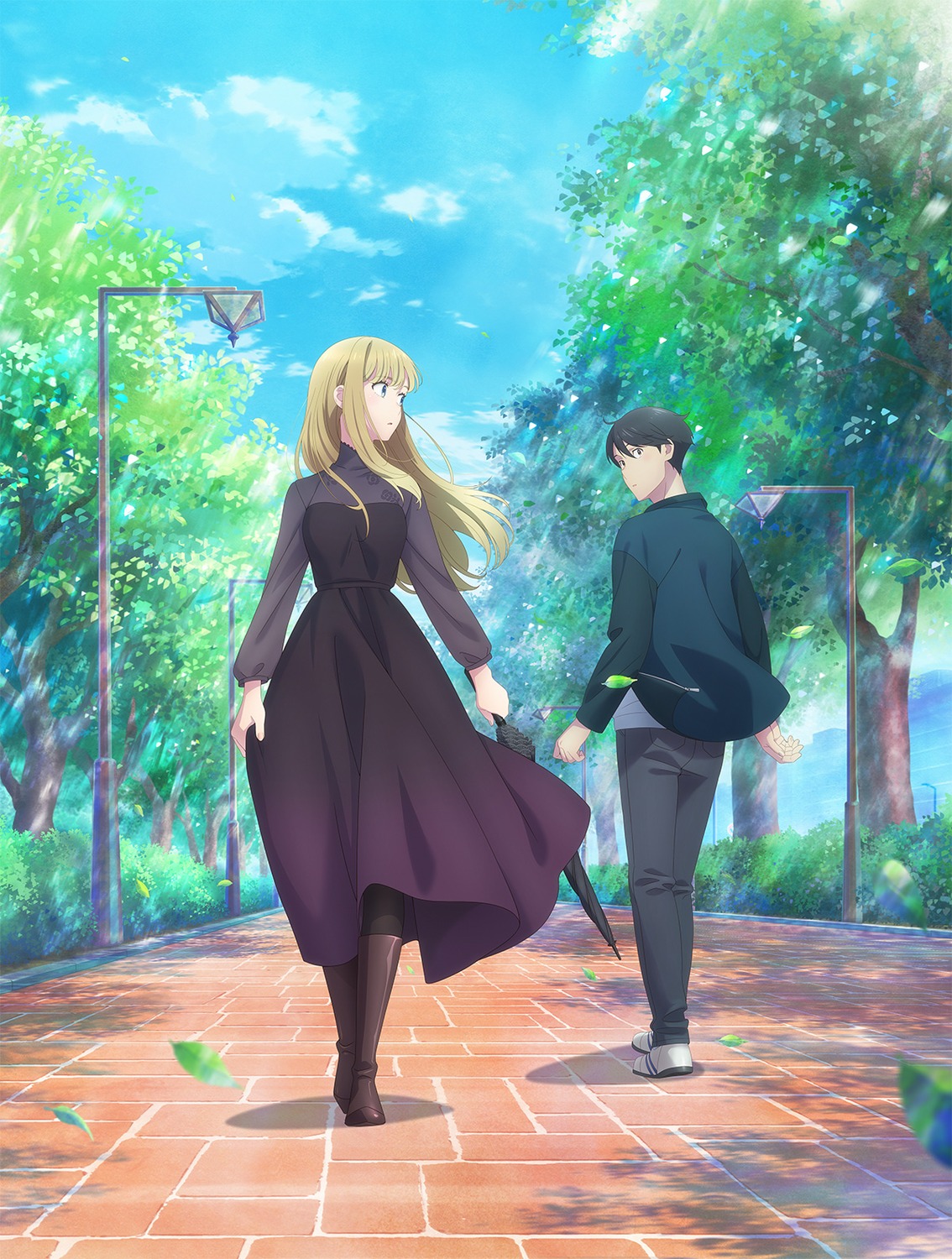 otonari ni ginga goshiki shiori kuga ichirou dress pantyhose tagme umbrella | #1034668 | yande.re